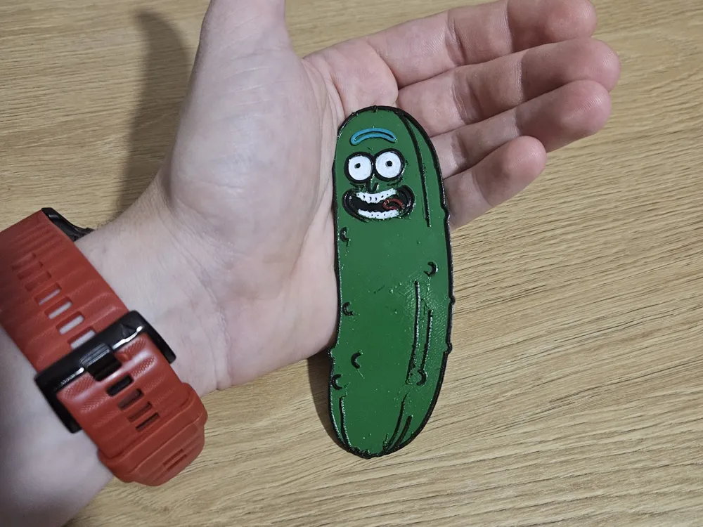 Pickle Rick Magnet Charm by zan.kostas - MakerWorld