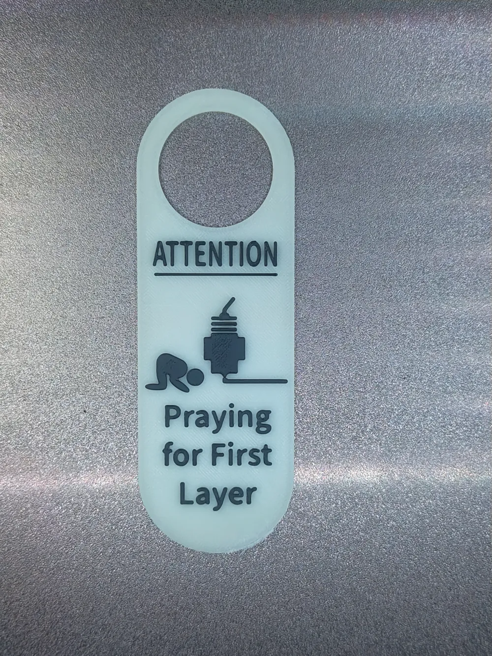 Praying Sign by Printynator - MakerWorld