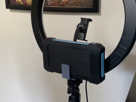Battery Pack Attachment (RING LIGHT) - Free 3D Print Model - MakerWorld