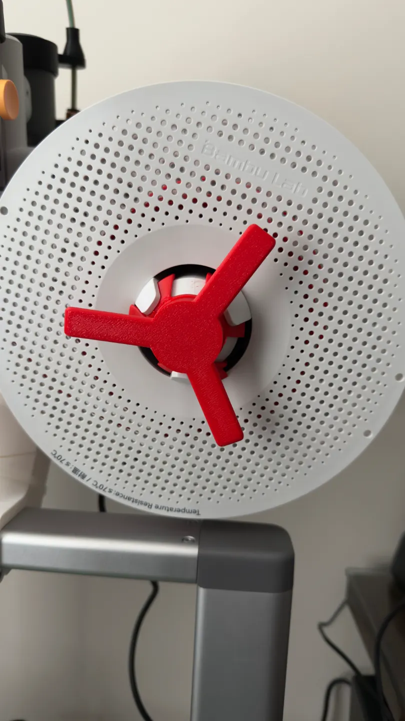 AMS Lite Spool Lock FDNYFISH by KB2MXV - MakerWorld