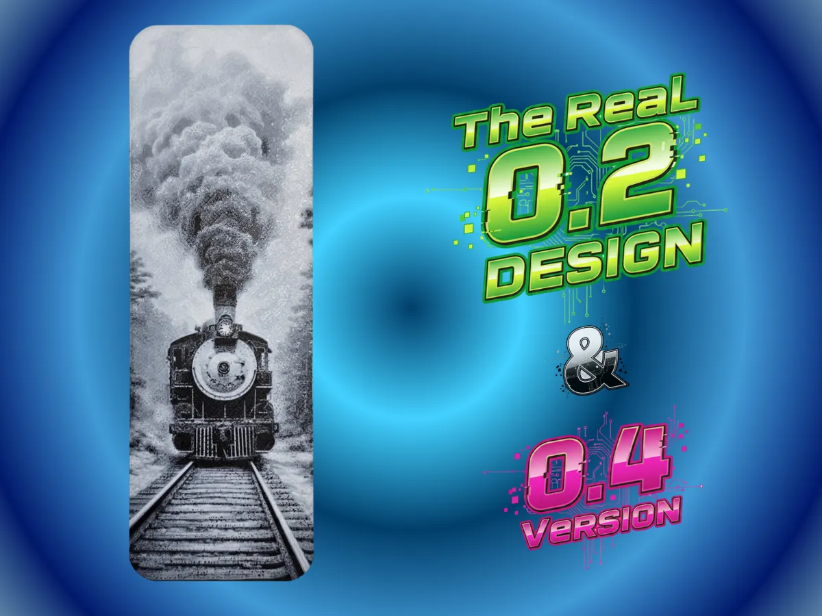 Old Train Bookmark by Atrus Design MakerWorld: Download Free 3D Models