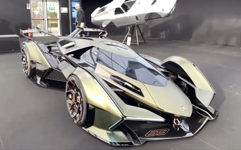 Lamborghini V12 Vision Gran Turismo concept car by 王铁锤 MakerWorld ...