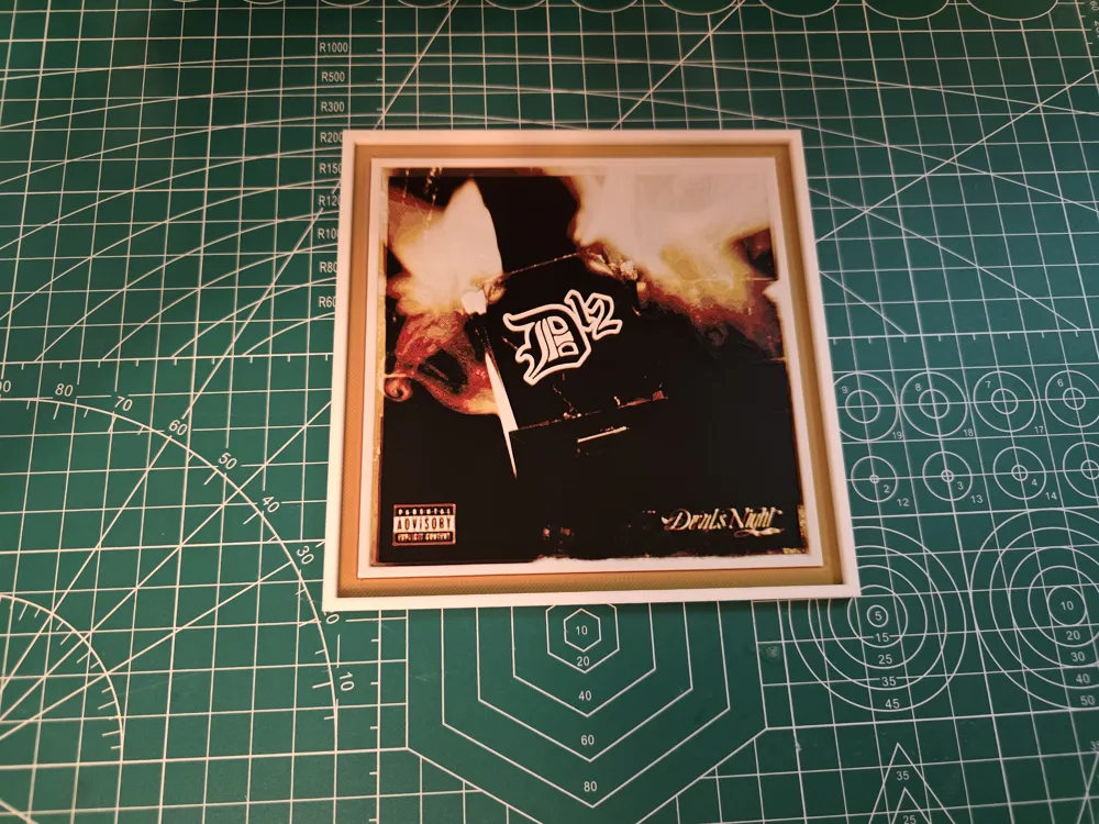 D12 "Devil's Night" Album - Hueforge Art - Free 3D Print Model - MakerWorld