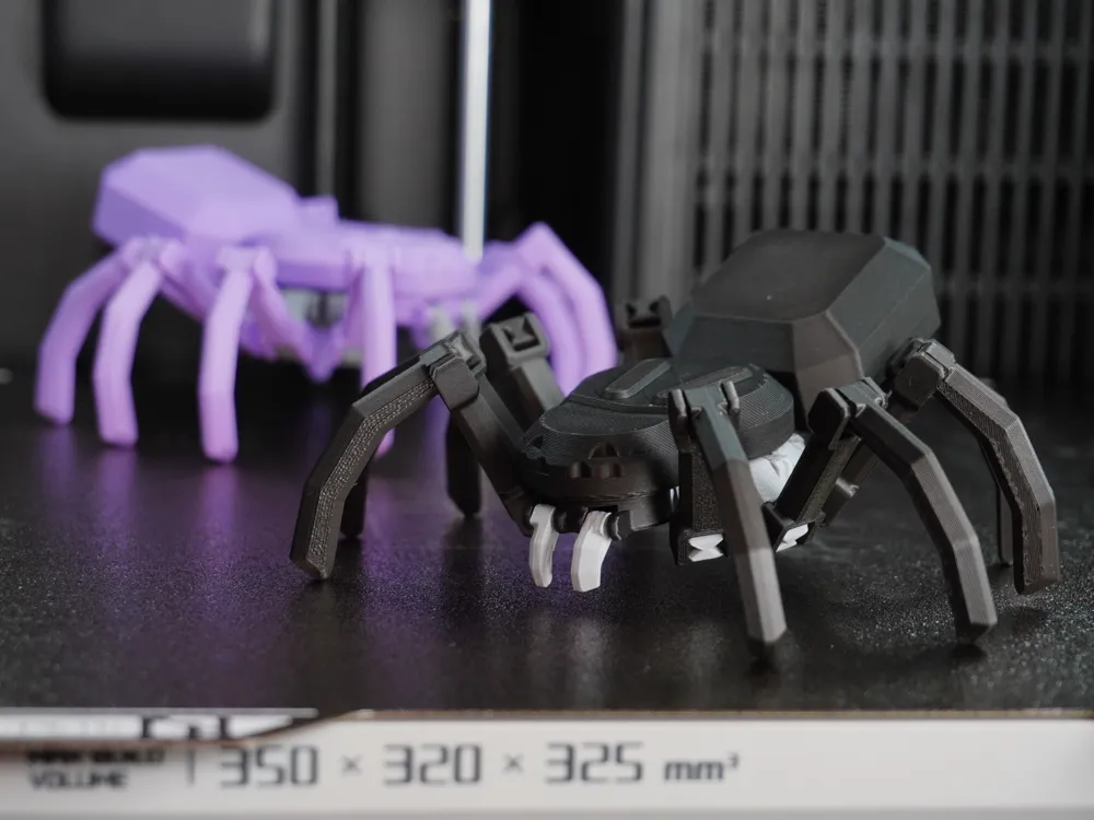 Halloween Spider - Model Kit - Free 3D Print Model - MakerWorld