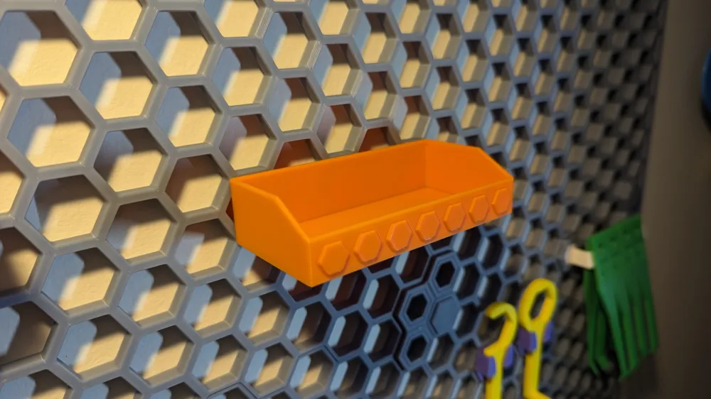Tray For Honeycomb Storage Wall - EZ-Lock Insert by Wile E. 3D - MakerWorld