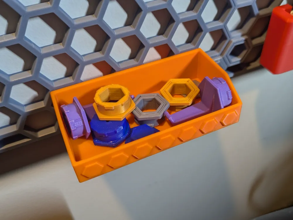 Tray For Honeycomb Storage Wall - EZ-Lock Insert by Wile E. 3D - MakerWorld