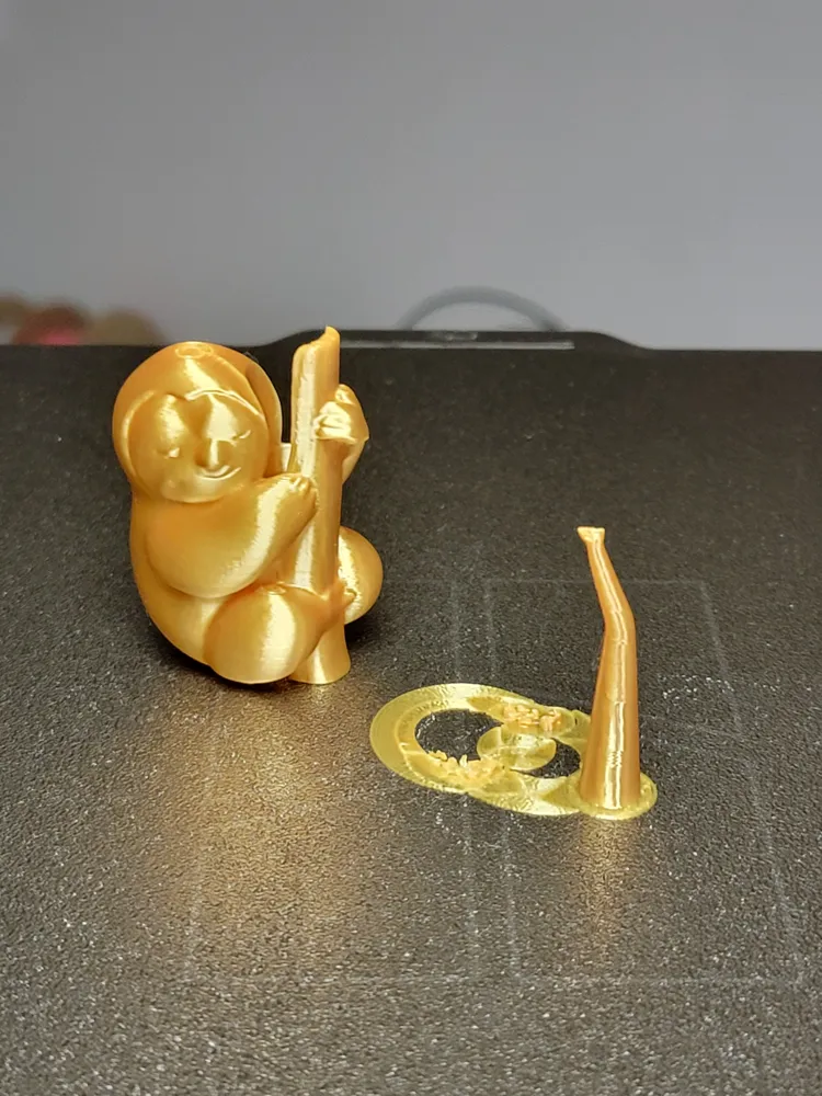 Cute Sloth Straw Topper - 9g & 34 Minutes - Free 3D Print Model ...