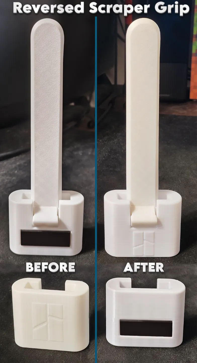 Reversed Bambu Scraper Grip Remixed by lirex - MakerWorld