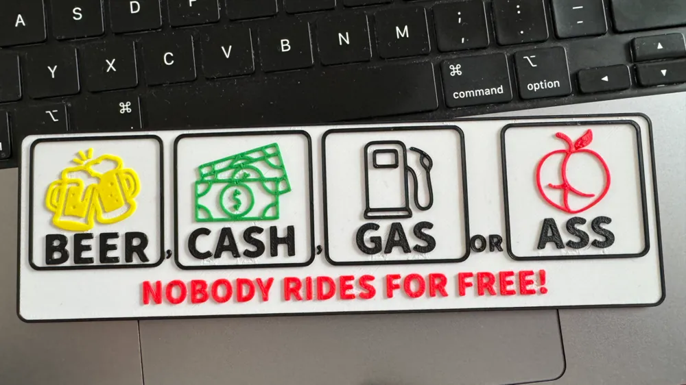 BEER, CASH, GAS or ASS - NOBODY RIDES FOR FREE Remixed by Foxmckraut ...