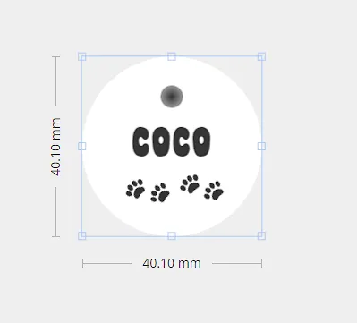 Coco Dog Tag by An3Lab - MakerWorld