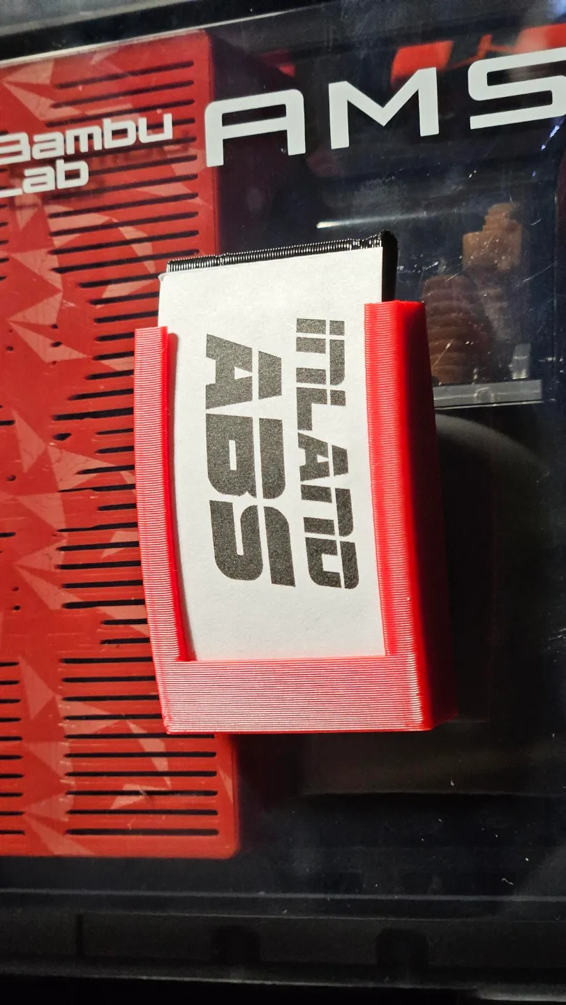 Filament Spool Clip Label - AMS Mount Remixed by ESPN8_TheOcho - MakerWorld