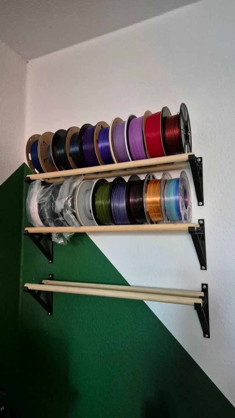 Filament rack storage - Free 3D Print Model - MakerWorld