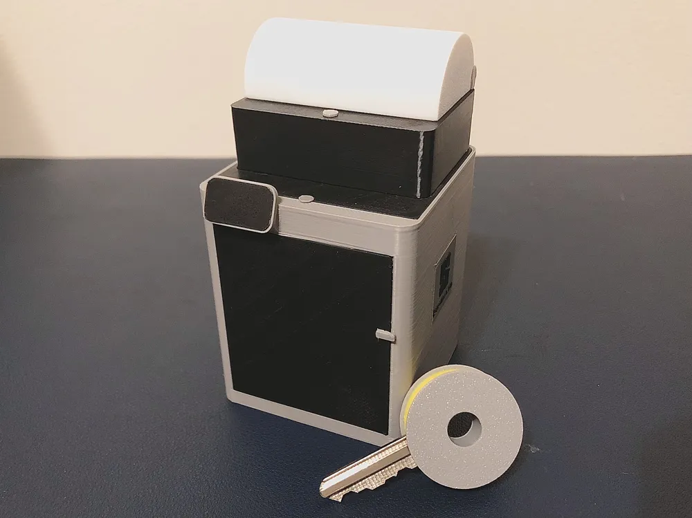 Filament spool key fob with X1Carbon holder - Free 3D Print Model ...