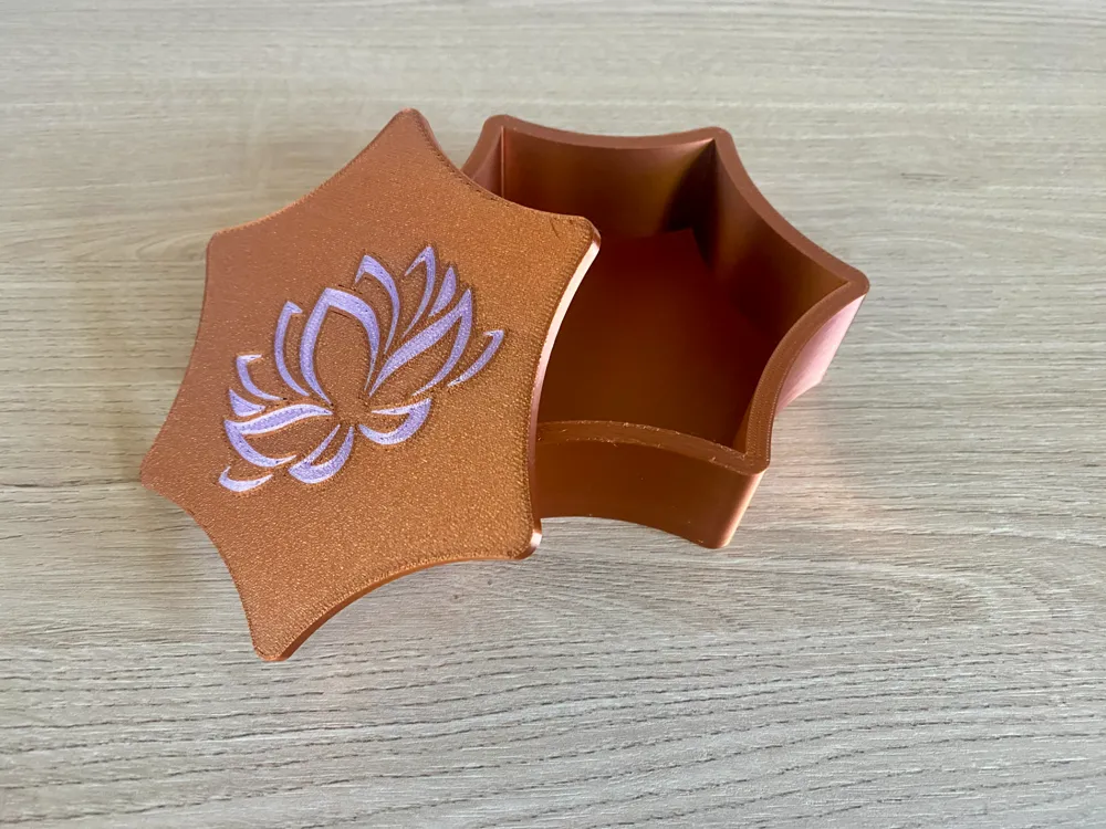 Lotus box jewerly by Babylone - MakerWorld