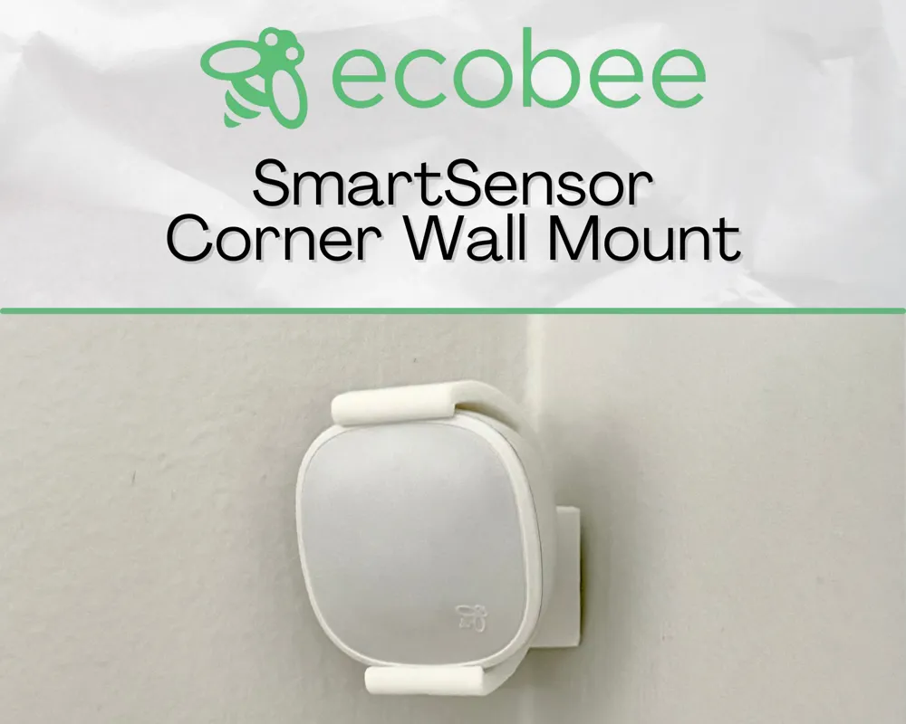 Ecobee SmartSensor Corner Wall Mount by Lite MakerWorld: Download Free ...