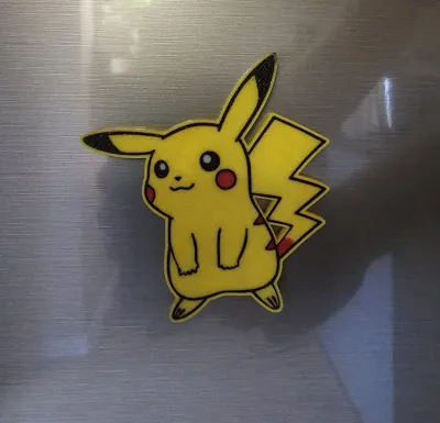 Pikachu Magnet by LeismannMakerWorld: Download Free 3D Models