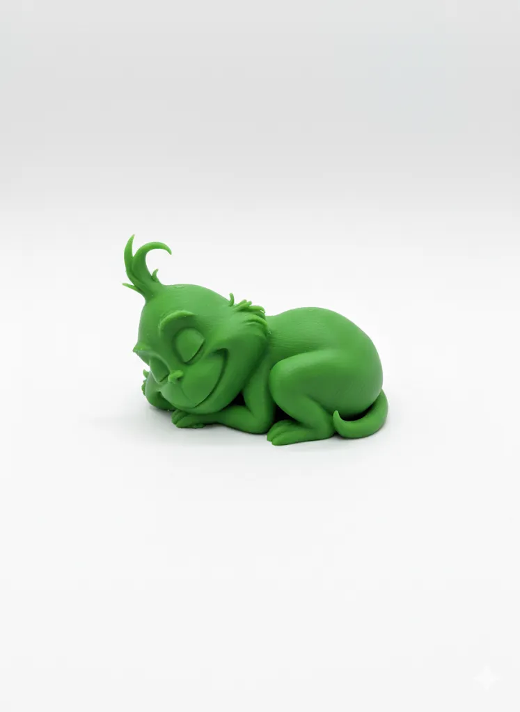 Sleeping Grinch Figurine – Christmas Edition by VASEE MakerWorld ...