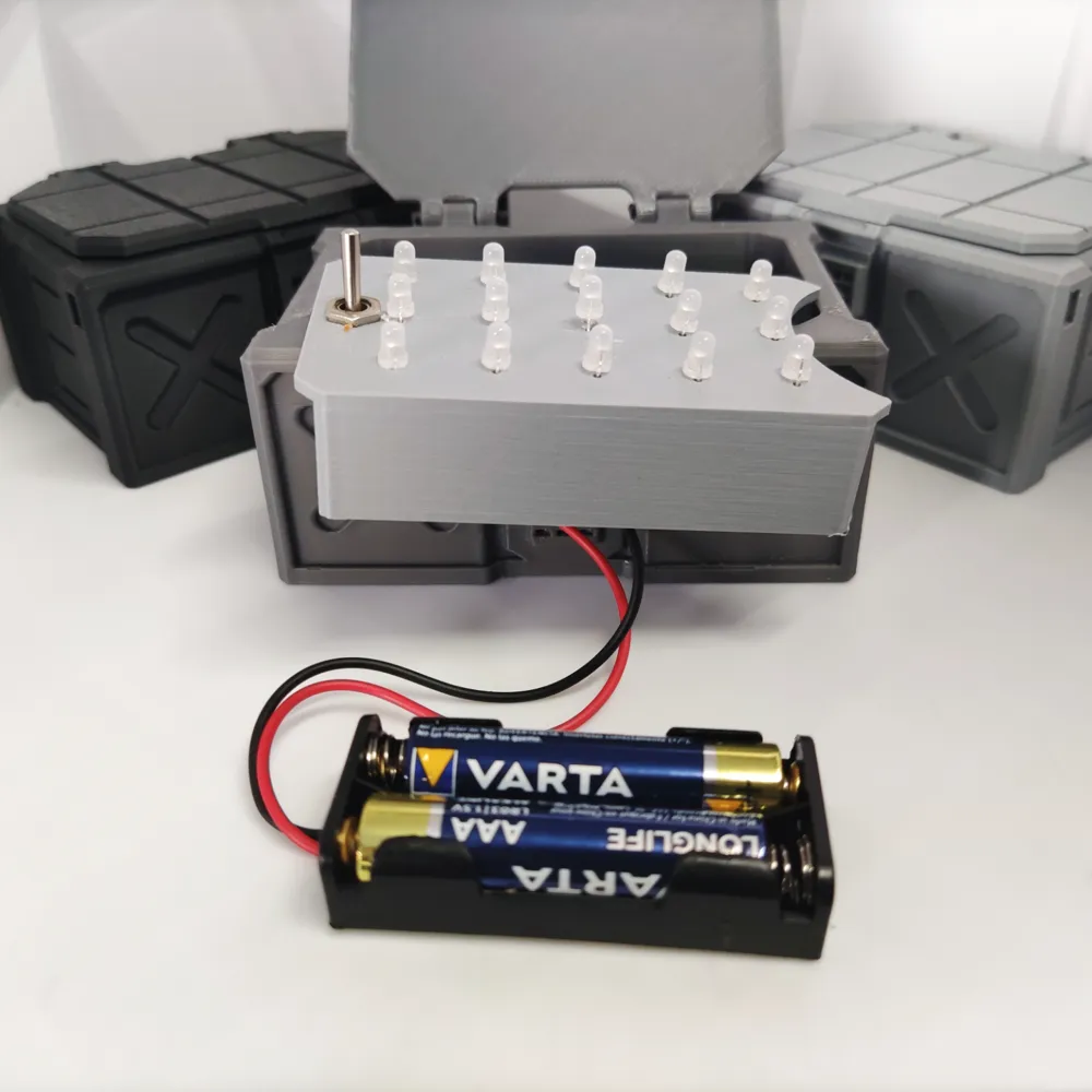 Destiny 2 Glimmer Loot Chest Box with LEDs by ASTDrones MakerWorld ...