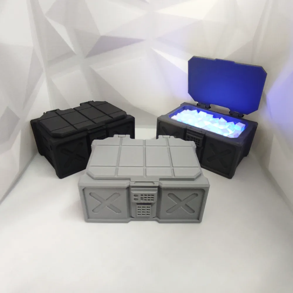 Destiny 2 Glimmer Loot Chest Box with LEDs by pumpkin20303 - MakerWorld