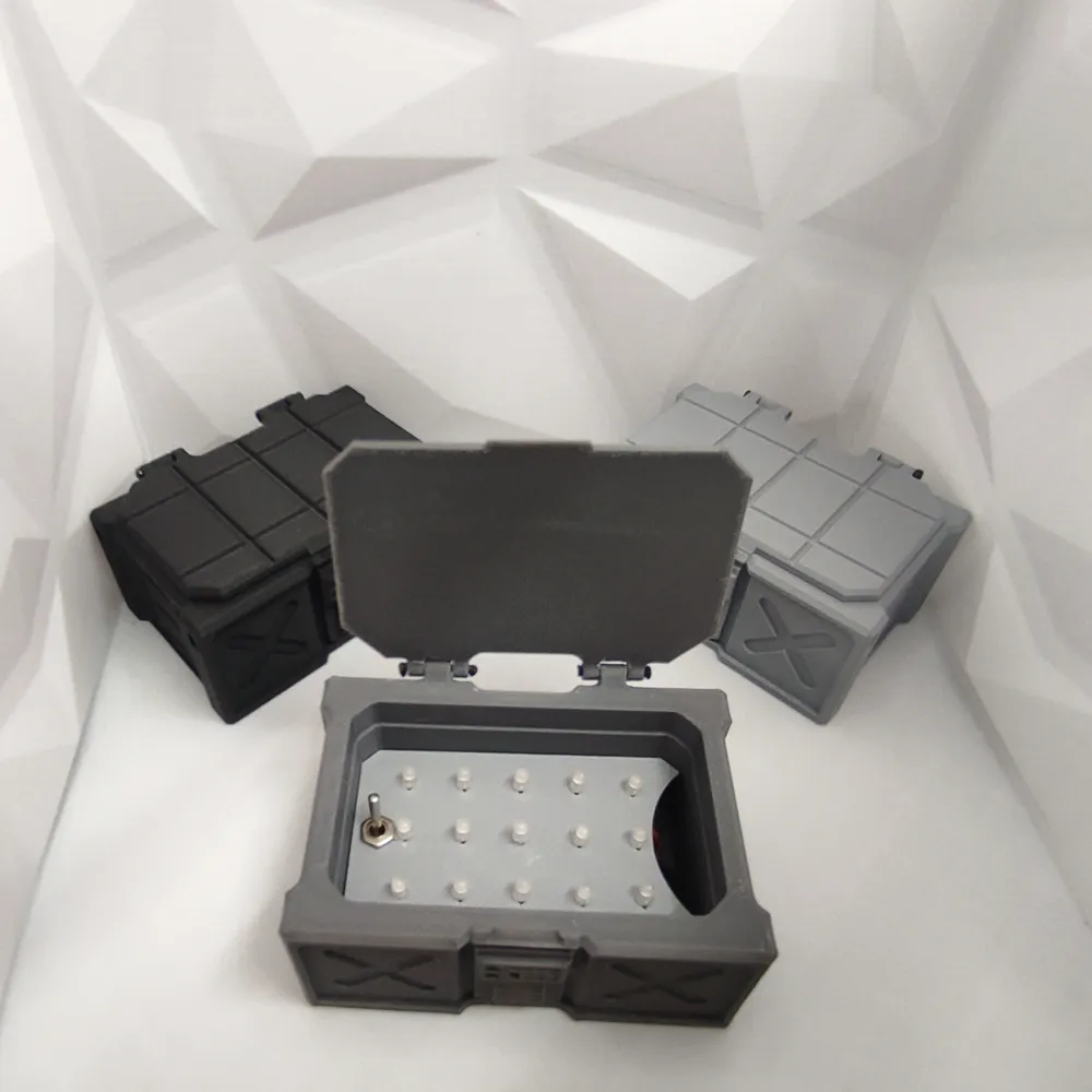 Destiny 2 Glimmer Loot Chest Box with LEDs by pumpkin20303 - MakerWorld