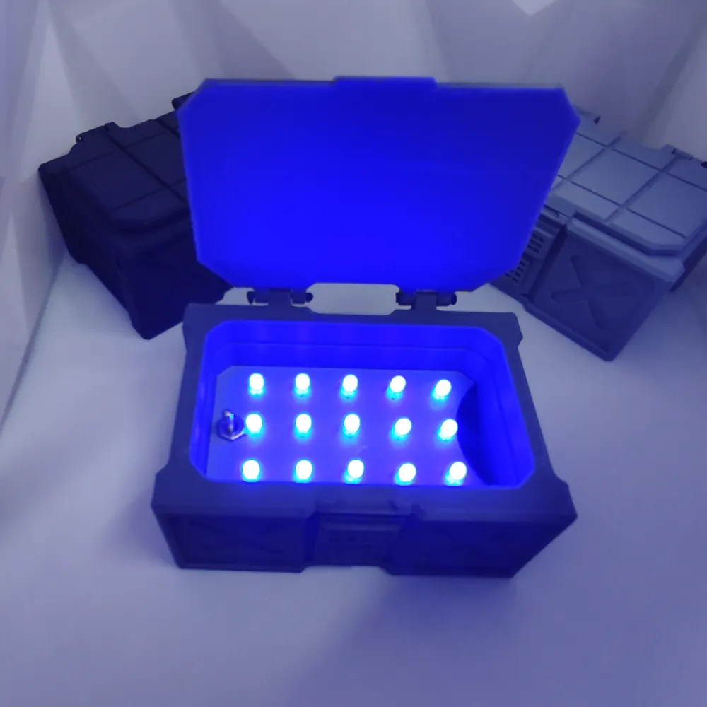 Destiny 2 Glimmer Loot Chest Box with LEDs by ASTDrones MakerWorld ...