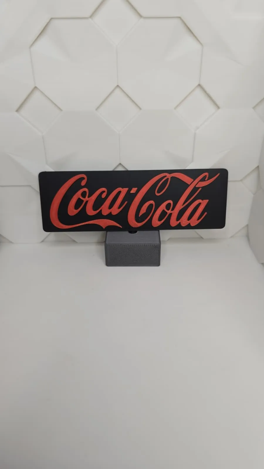Coca Cola Logo/Sign by Print Maker MakerWorld: Download Free 3D Models