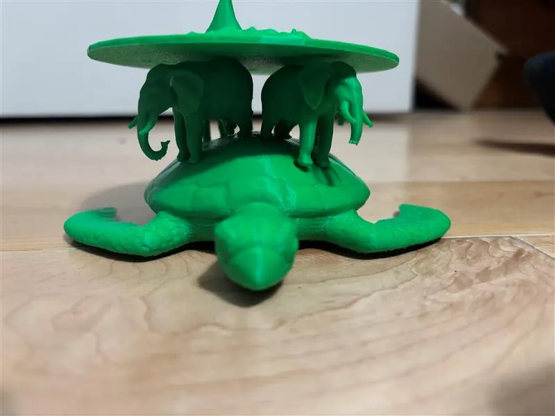 Great A'Tuin and The Discworld by pickledscones - MakerWorld