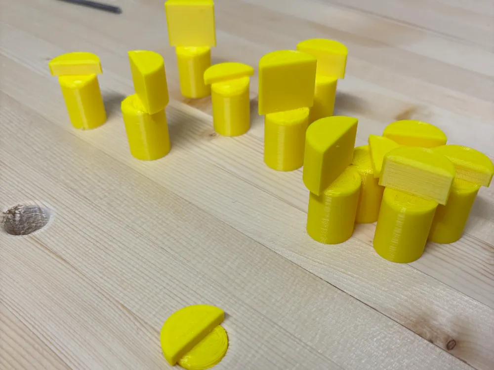 Bench Top Dogs 3/4in and 20mm - many stop heights - Free 3D Print Model ...
