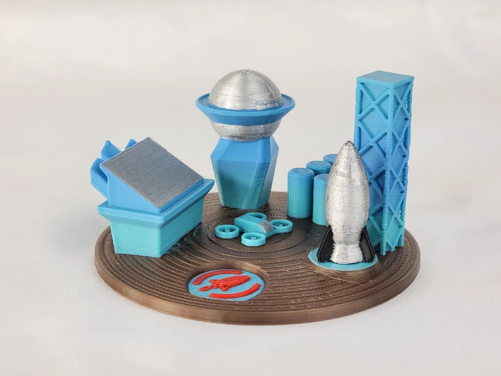 Launch Site Diorama By Make It Work Makerworld