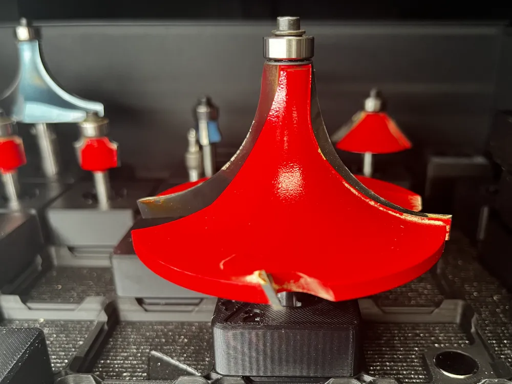 Router Bit Gridfinity Storage (1/2" + 1/4" Shank) - Free 3D Print Model ...