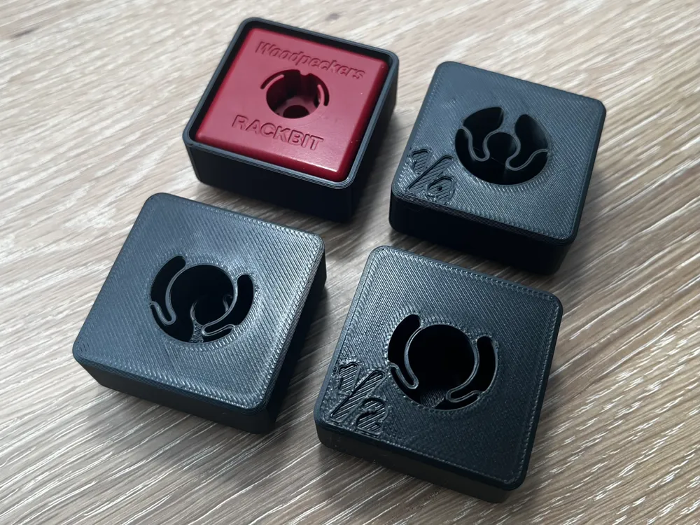 Router Bit Gridfinity Storage (1/2" + 1/4" Shank) - Free 3D Print Model ...