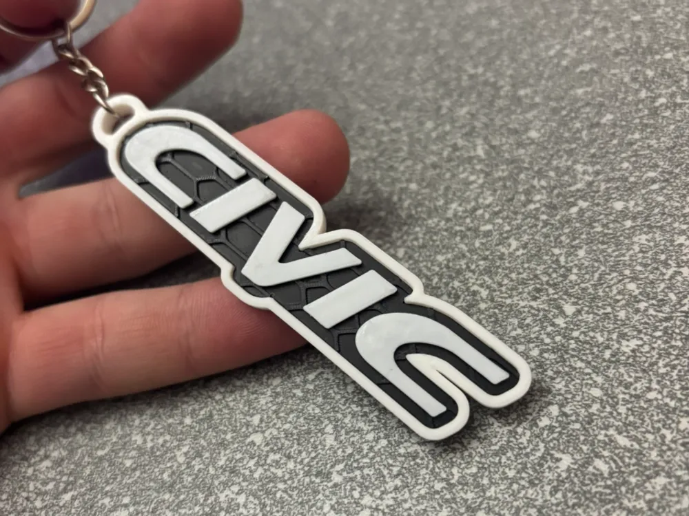 Honda CIVIC Keychain by MORTI$ - MakerWorld