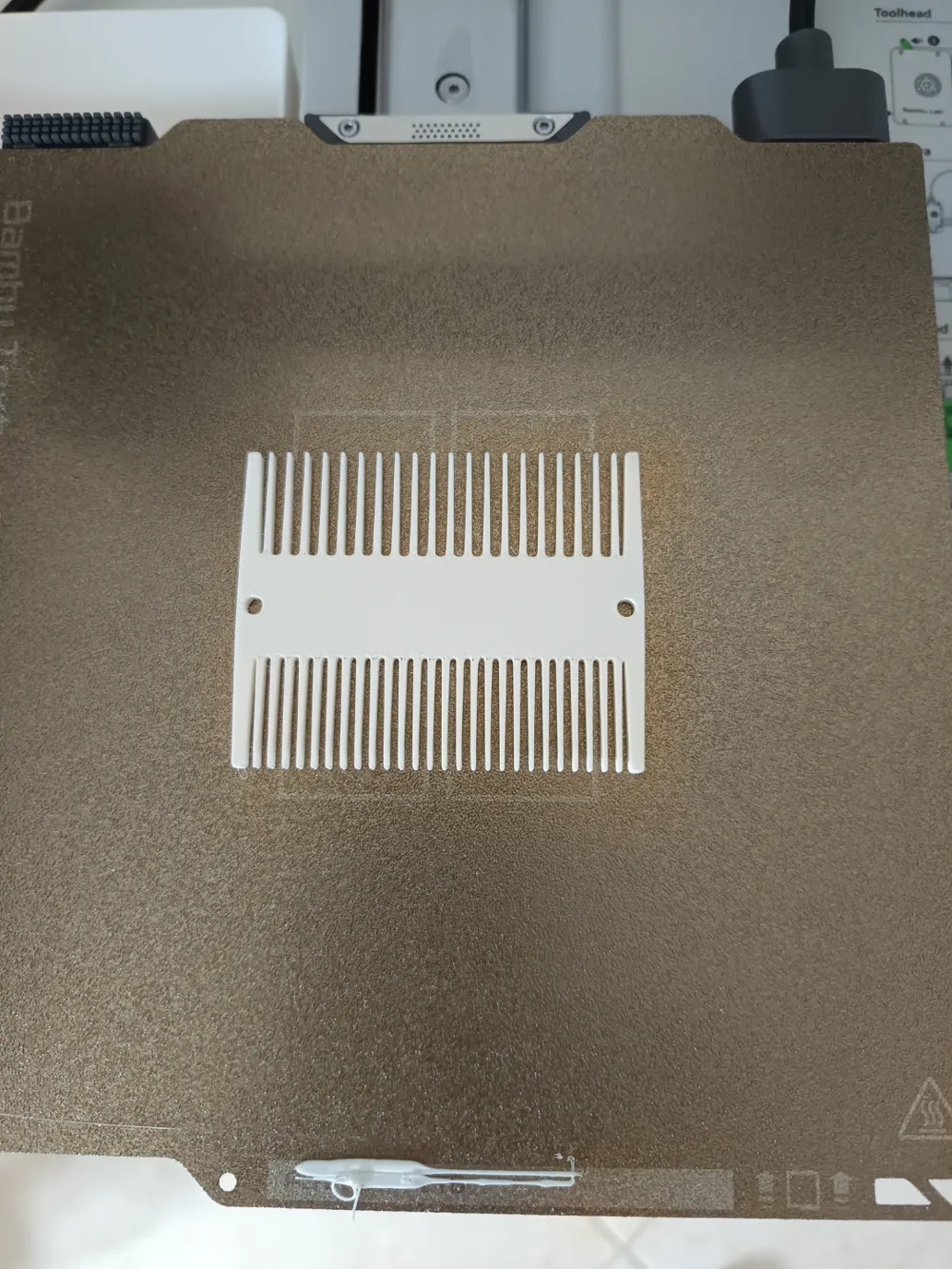 Double Sided Beard Comb Keyring by Deadlisins - MakerWorld