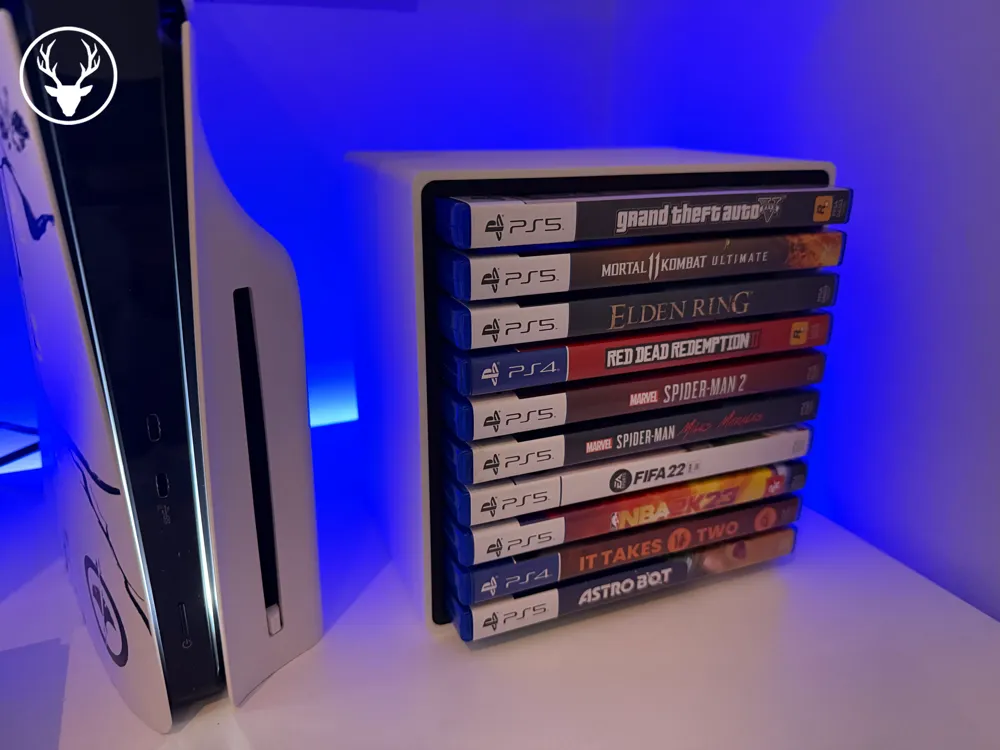 Modular Console Game Storage - Free 3D Print Model - MakerWorld