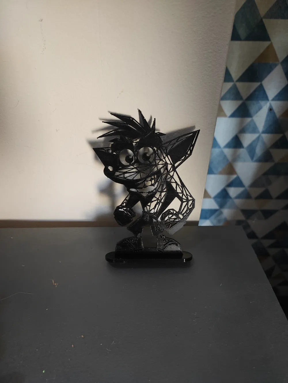 Geometric crash bandicoot low poly by HJ_3D_ - MakerWorld