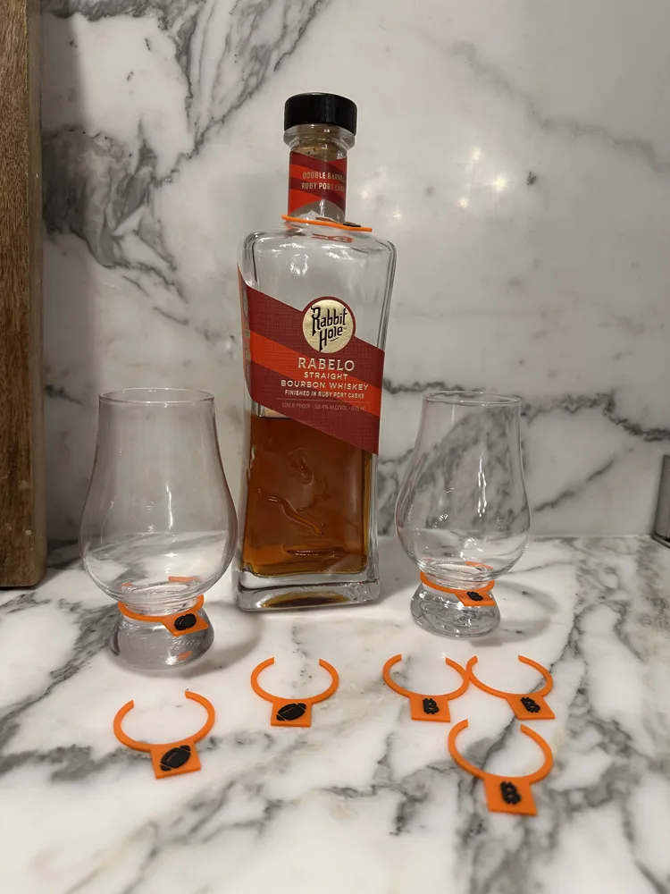 Glencairn Whiskey Glass Markers - Free 3D Print Model - MakerWorld