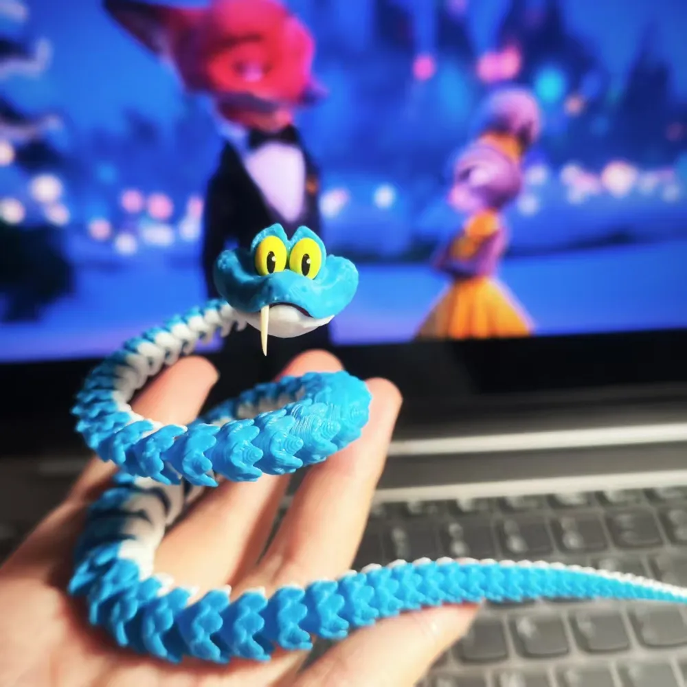 New small snake - Free 3D Print Model - MakerWorld