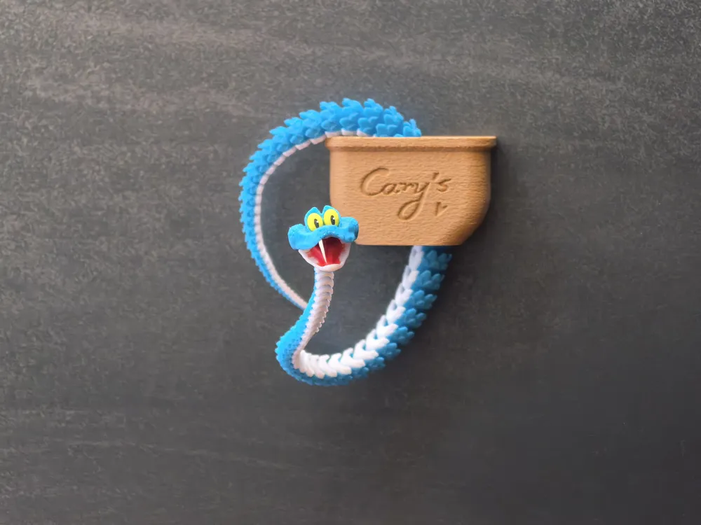 New small snake - Free 3D Print Model - MakerWorld