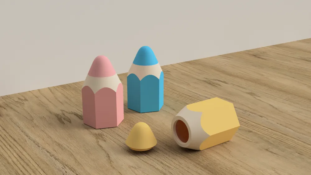 Pencil box - Free 3D Print Model - MakerWorld