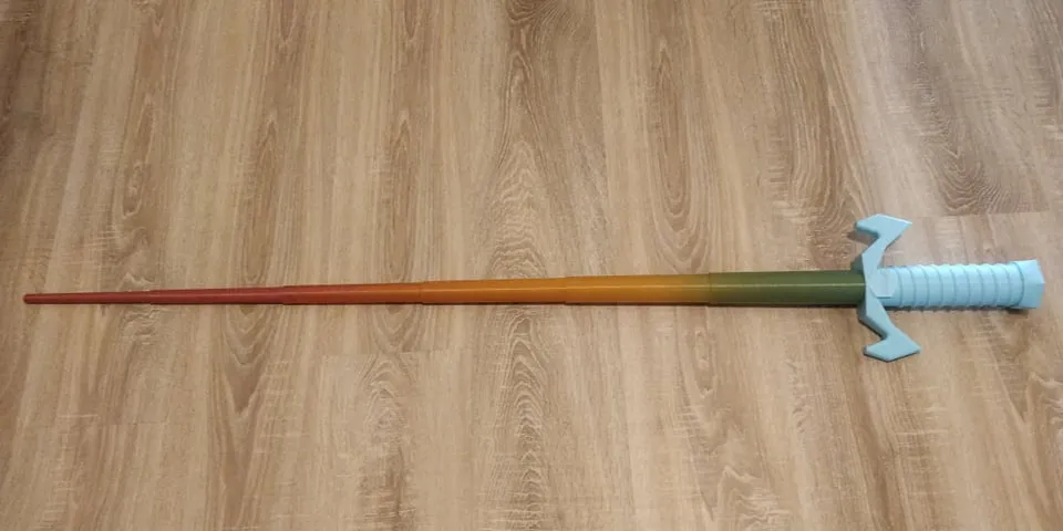 Collapsible Sword - Collapsible Sword - Version 1 by Brixodin 3D ...