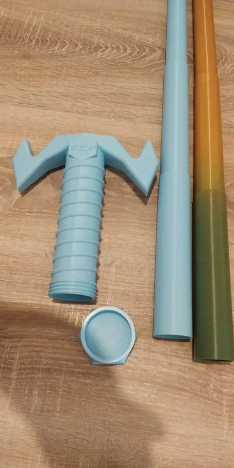 Collapsible Sword - Collapsible Sword - Version 1 by Brixodin 3D ...