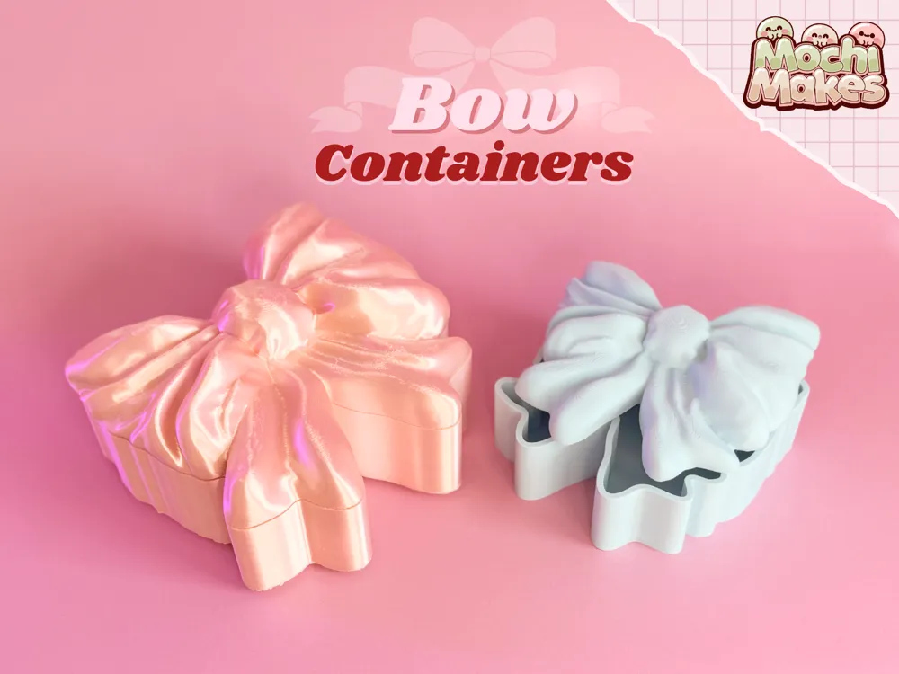 Bow Storage Container by Mochi Makes - MakerWorld
