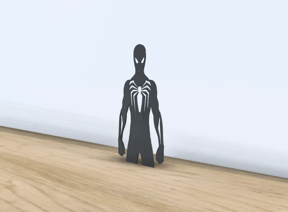 Spider-man - 2d silhouette - AI Generated by JF-699 - MakerWorld