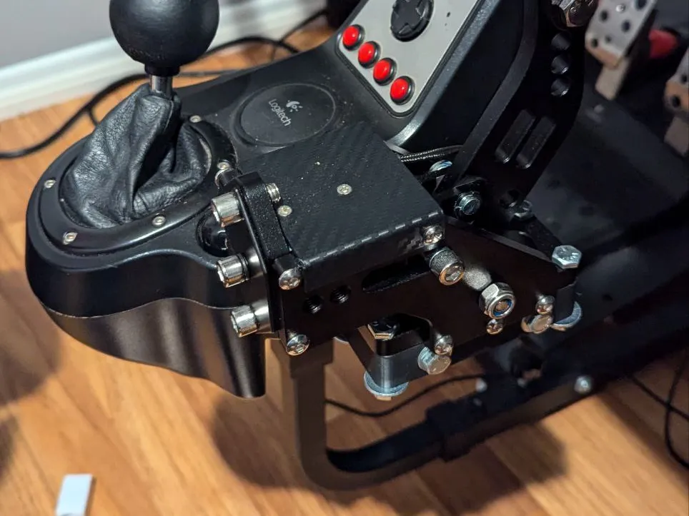 Ebay Handbrake Adapter for Sim Racing Mount by SpicyRoll - MakerWorld