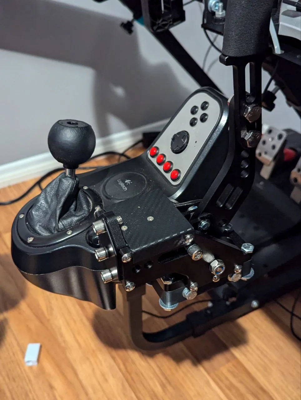 Ebay Handbrake Adapter for Sim Racing Mount by SpicyRoll - MakerWorld