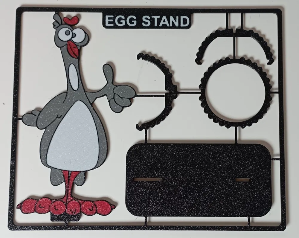 Kit card Egg Stand by DBMaking - MakerWorld