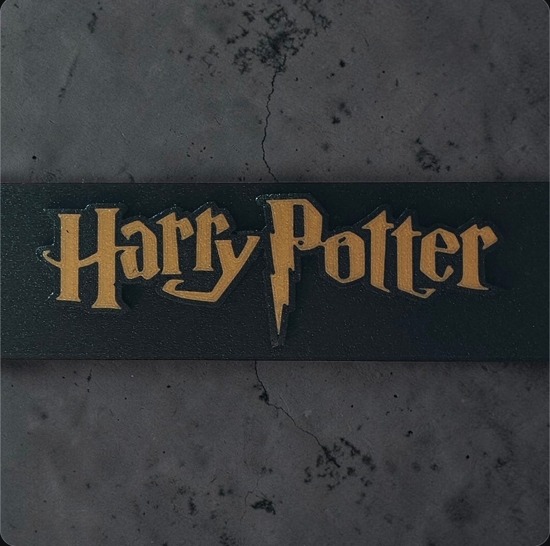 Harry Potter Logo - Optimized for Textured Plate - Free 3D Print Model ...