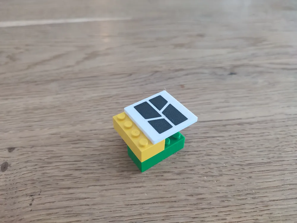 Tile 4x4 - Make own LEGO Bricks by BamBam Design - MakerWorld
