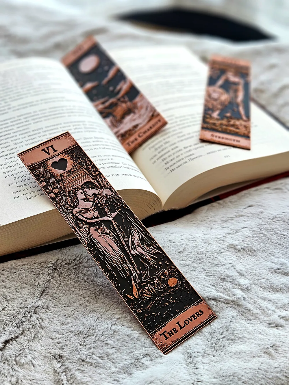 Tarot Bookmarks - (Set 3 Major Arcana) - Free 3D Print Model - MakerWorld