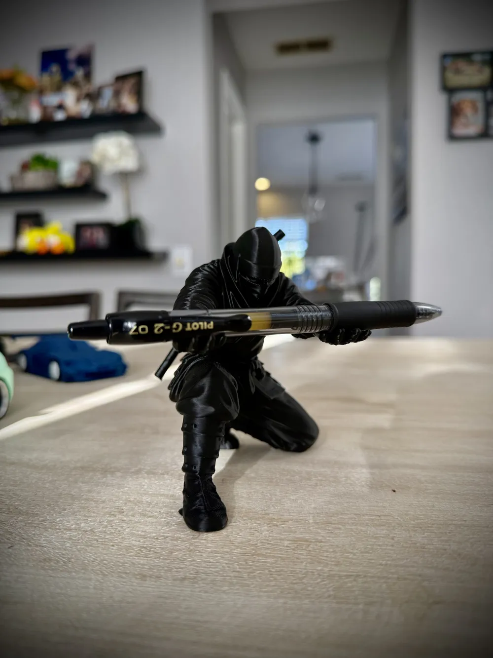 Ninja Pen Holder - Custom Desk Decoration! - Free 3D Print Model ...